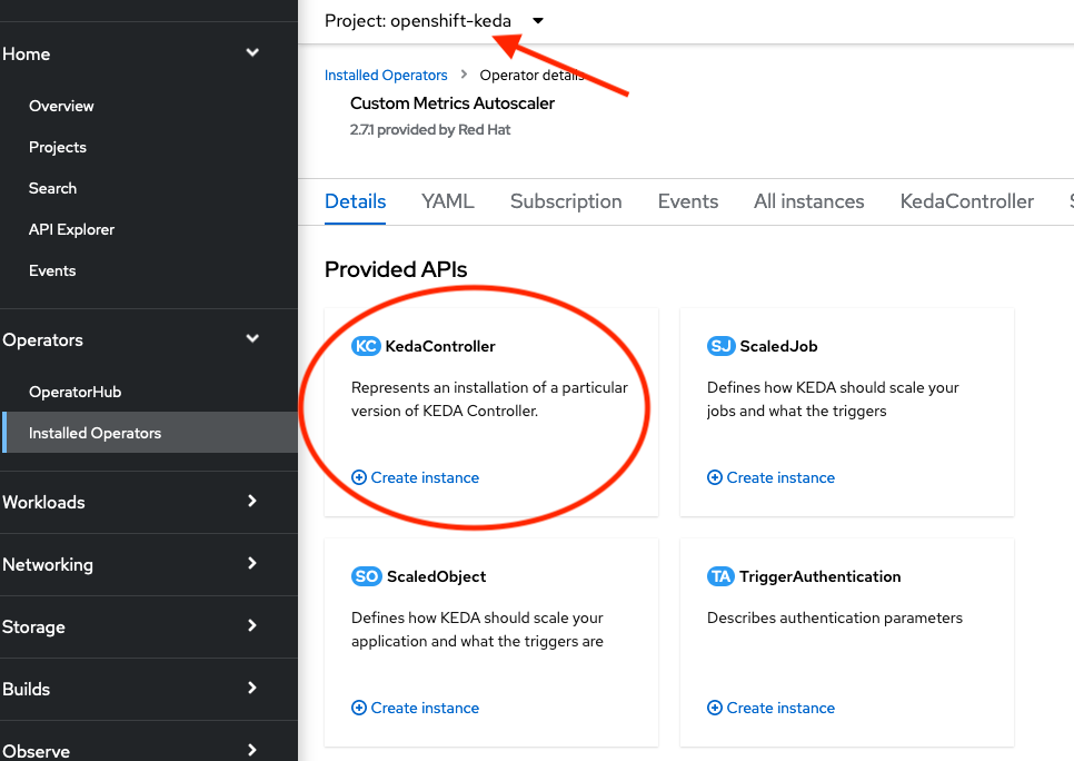 Custom Metrics Autoscaler on OpenShift